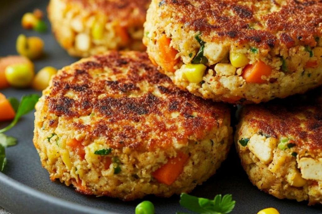Tofu and Vegetable Patties | Savory Secrets