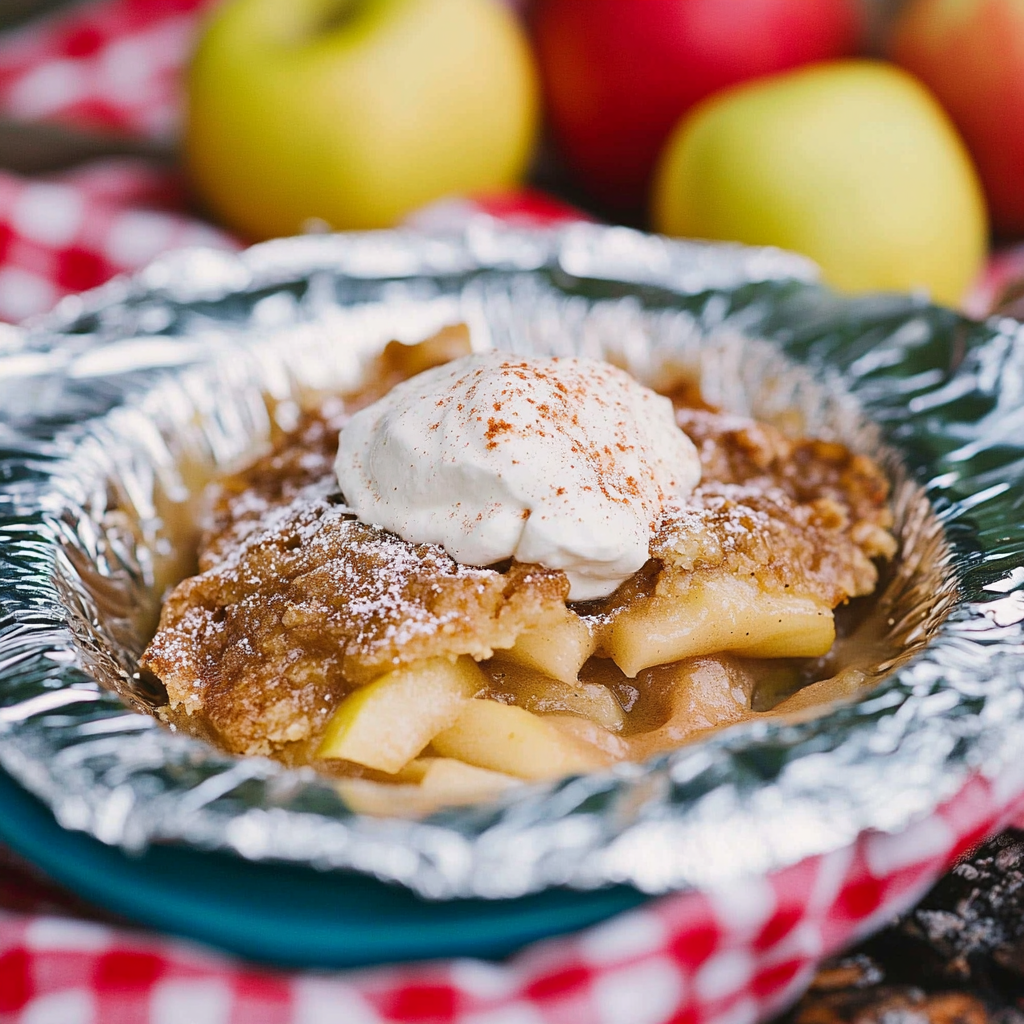 Campfire Apple Pie Packets | Savory Secrets
